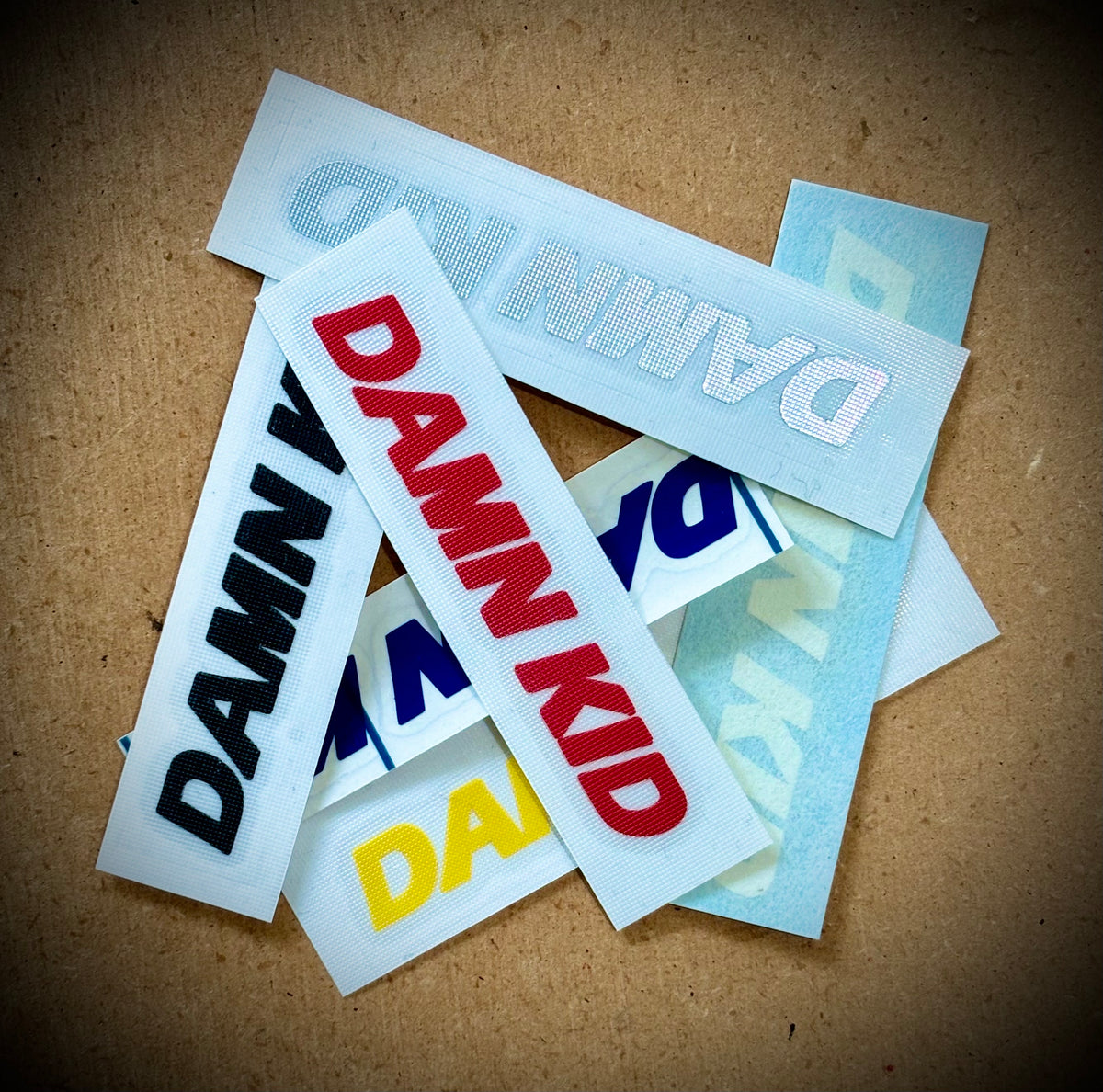 10" Damn Kid Stickers – Damnkid Brand